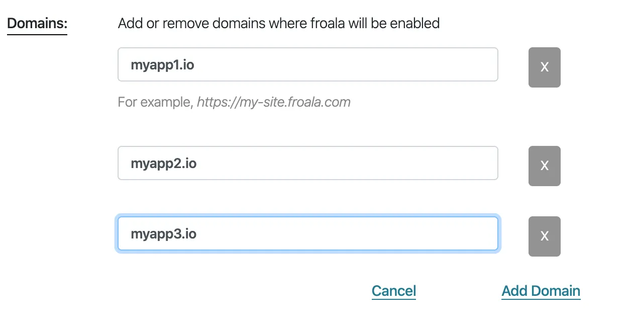 Adding Domains | Codox
